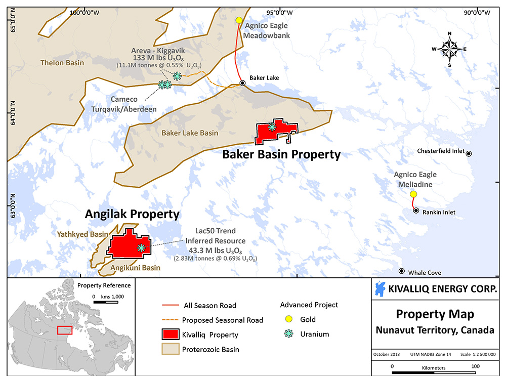 NTI-linked exploration firm picks up new Nunavut uranium property